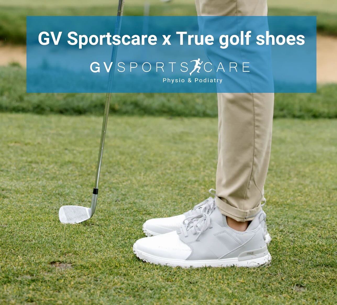 TRUE Golf Shoes available at GV Sportscare - GV Sportscare